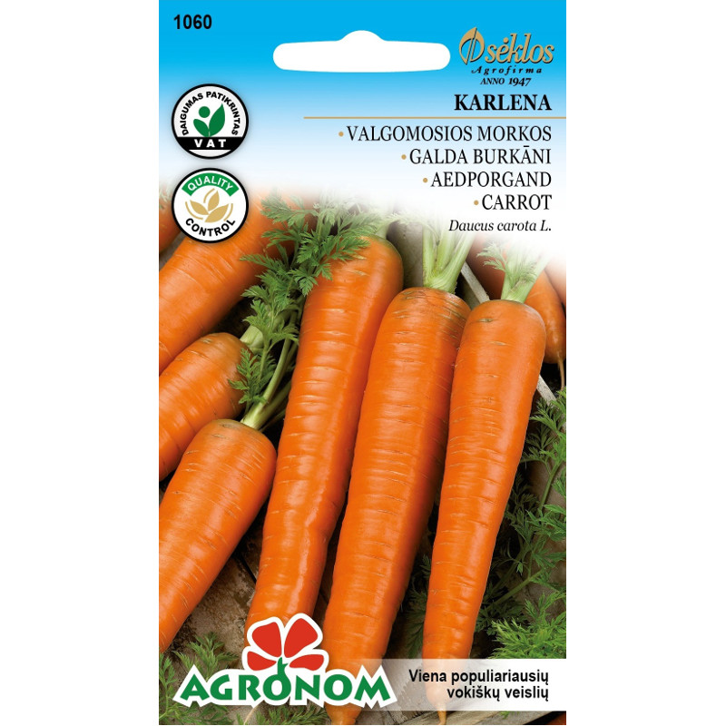 Frö till Morot,Daucus carota L. 'Karlena' | Wexthuset